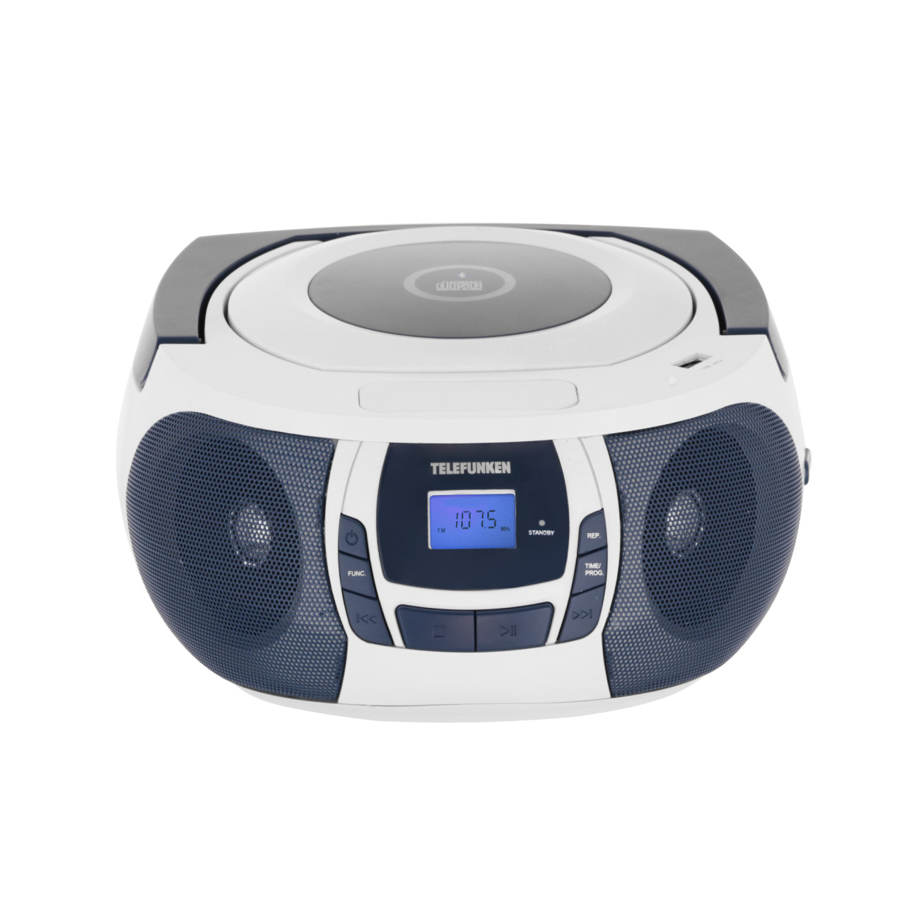 Магнитола Telefunken TF-CSRP3498B Blue/White - характеристики ...
