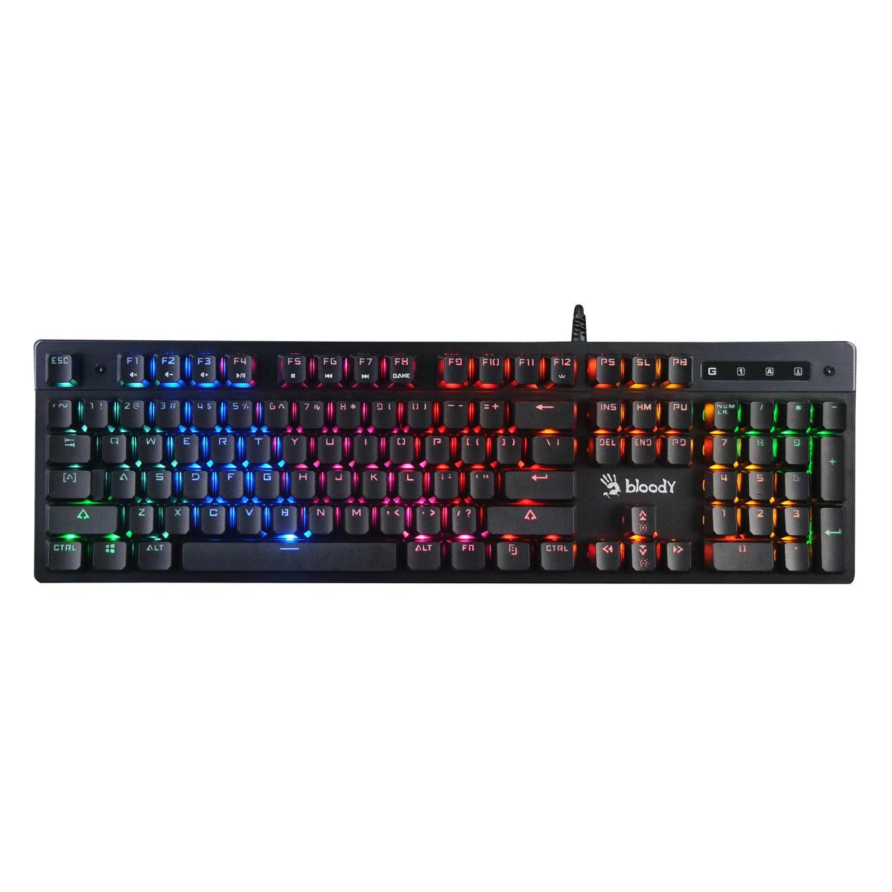 Купить Игровая клавиатура A4Tech Bloody B500N Grey по выгодной цене в М.Видео