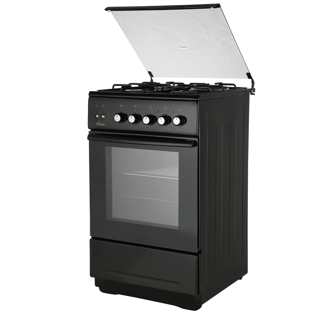 Купить Комбинированная плита Flama L FK 23-127 B по выгодной цене в М.Видео