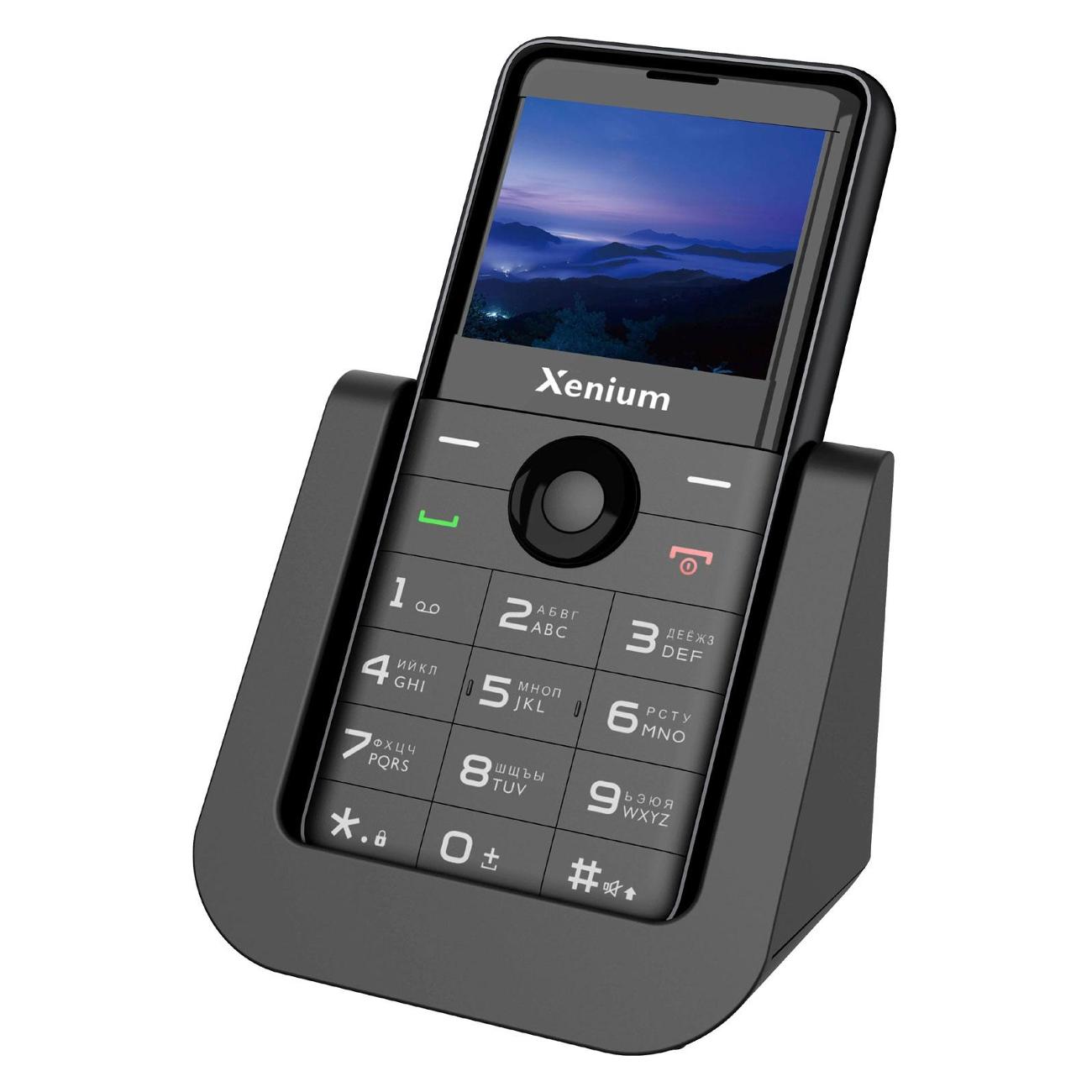 Купить Мобильный телефон Philips XENIUM X700 черный по выгодной цене в интернет-магазине М.Видео