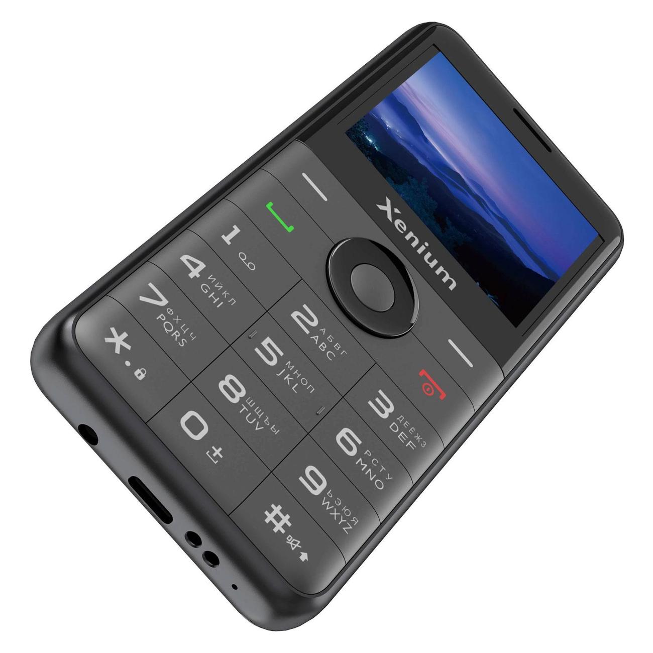 Купить Мобильный телефон Philips XENIUM X700 черный по выгодной цене в интернет-магазине М.Видео