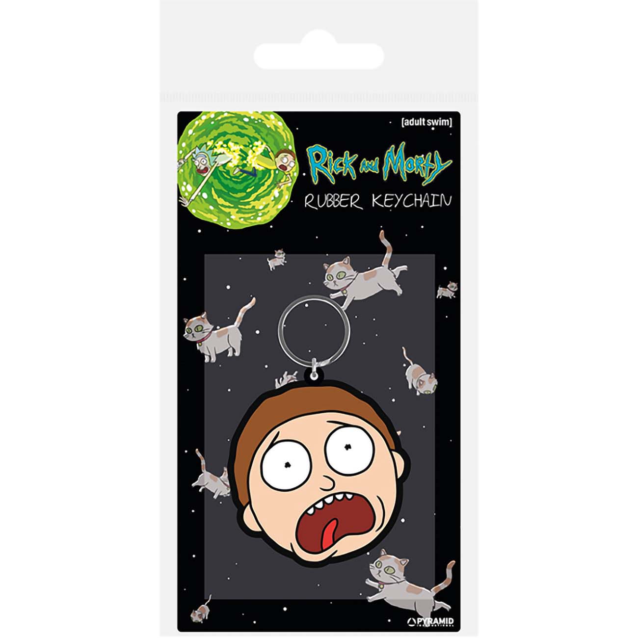 Купить Брелок Paladone Rick and Morty: Morty Terrified Face по выгодной ...