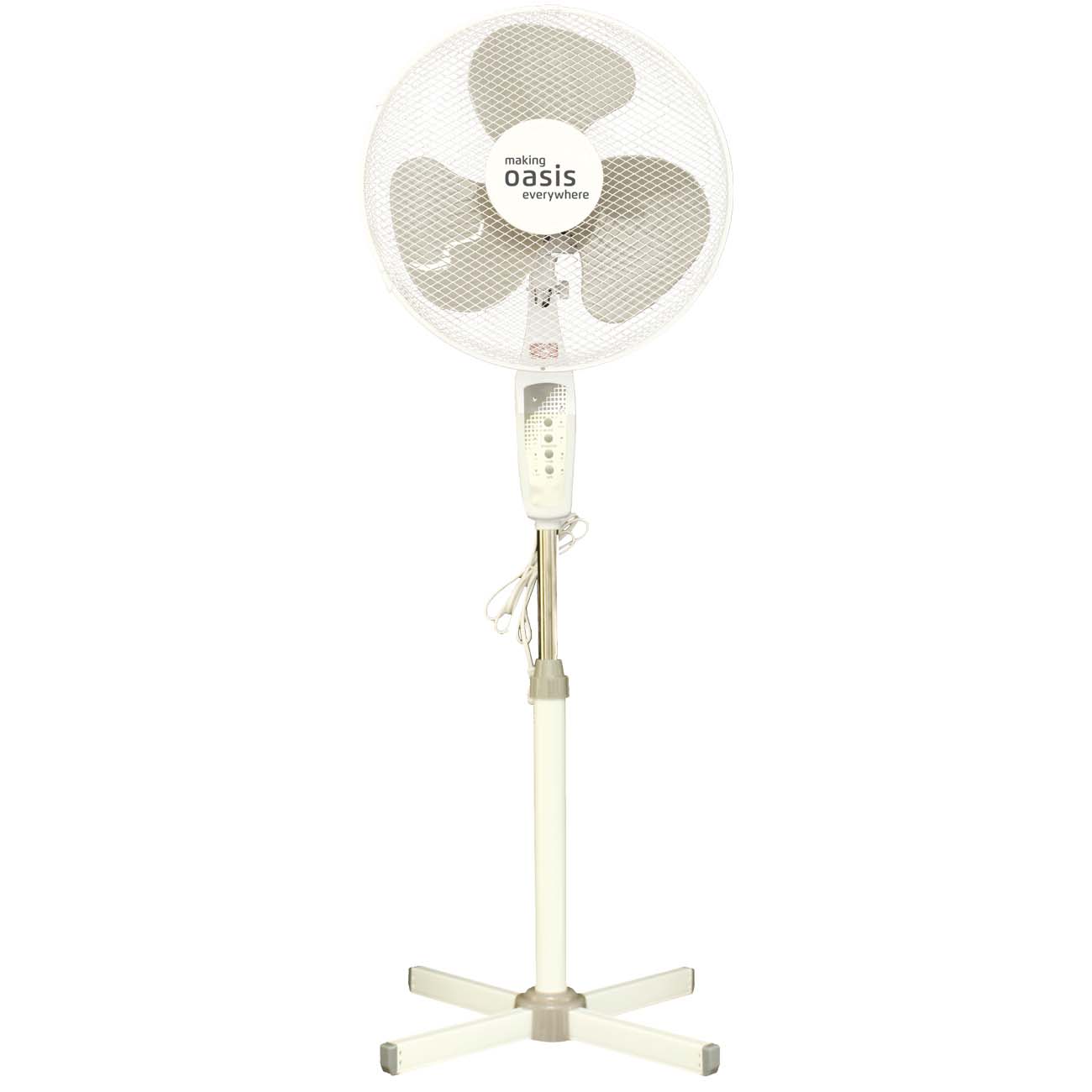 Купить Вентилятор напольный Oasis VF-40TW по выгодной цене в интернет-магазине М.Видео
