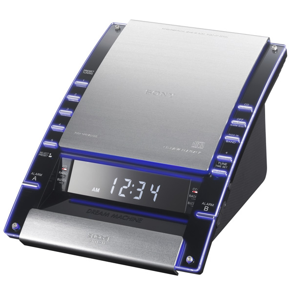 Купить Радио-часы Sony ICF-CD7000 black по выгодной цене в интернет-магазине М.Видео