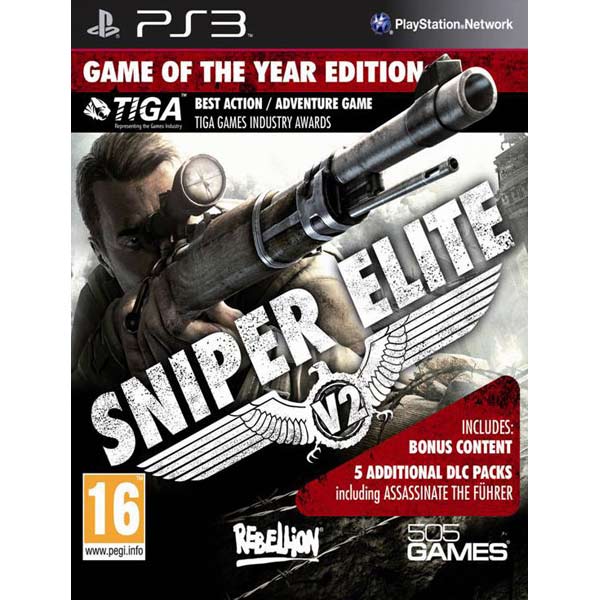 PS3 Sniper Elite V2. Game of the Year