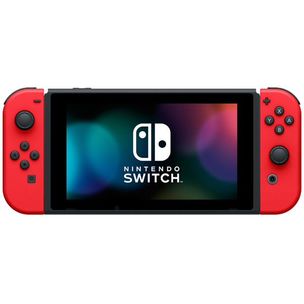 Nintendo Switch Red Super Mario Odyssey Bundle