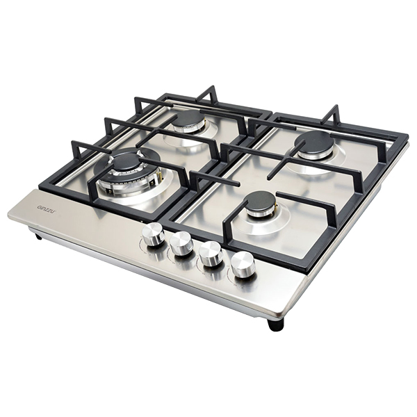 Купить Встраиваемая газовая панель независимая Ginzzu HCG-417 по выгодной цене в интернет ...