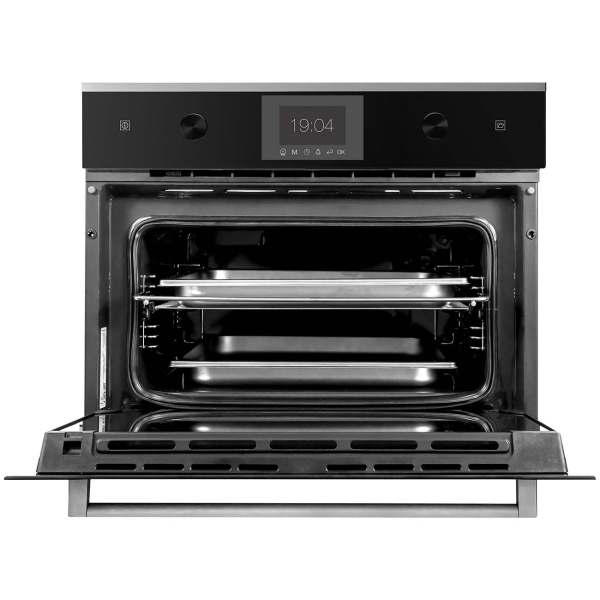 Купить Встраиваемая пароварка Kuppersbusch CD 6350.0 S2 Black Chrome по ...