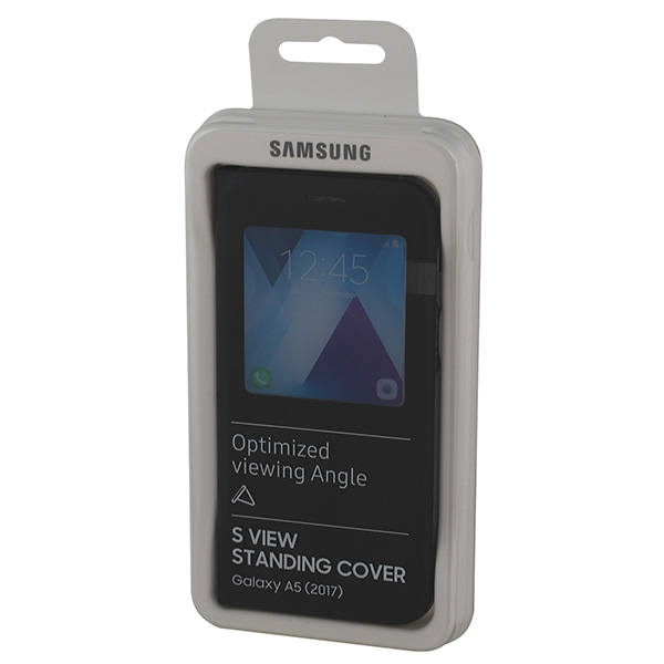Samsung A5 2017 S View Standing Cover Black