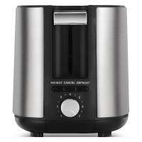 Купить Тостер Vitek VT-7170, черный/стальной по выгодной цене в М.Видео