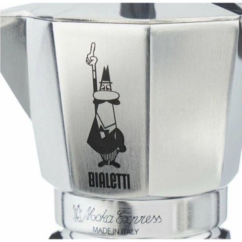 Купить Кофеварка гейзерная Bialetti Moka Express 1168 серебристая по ...